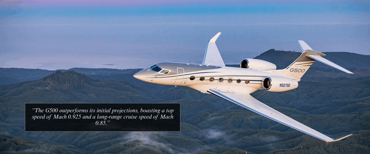 Speed and Serenity: A Closer Look at the Gulfstream G500 ...