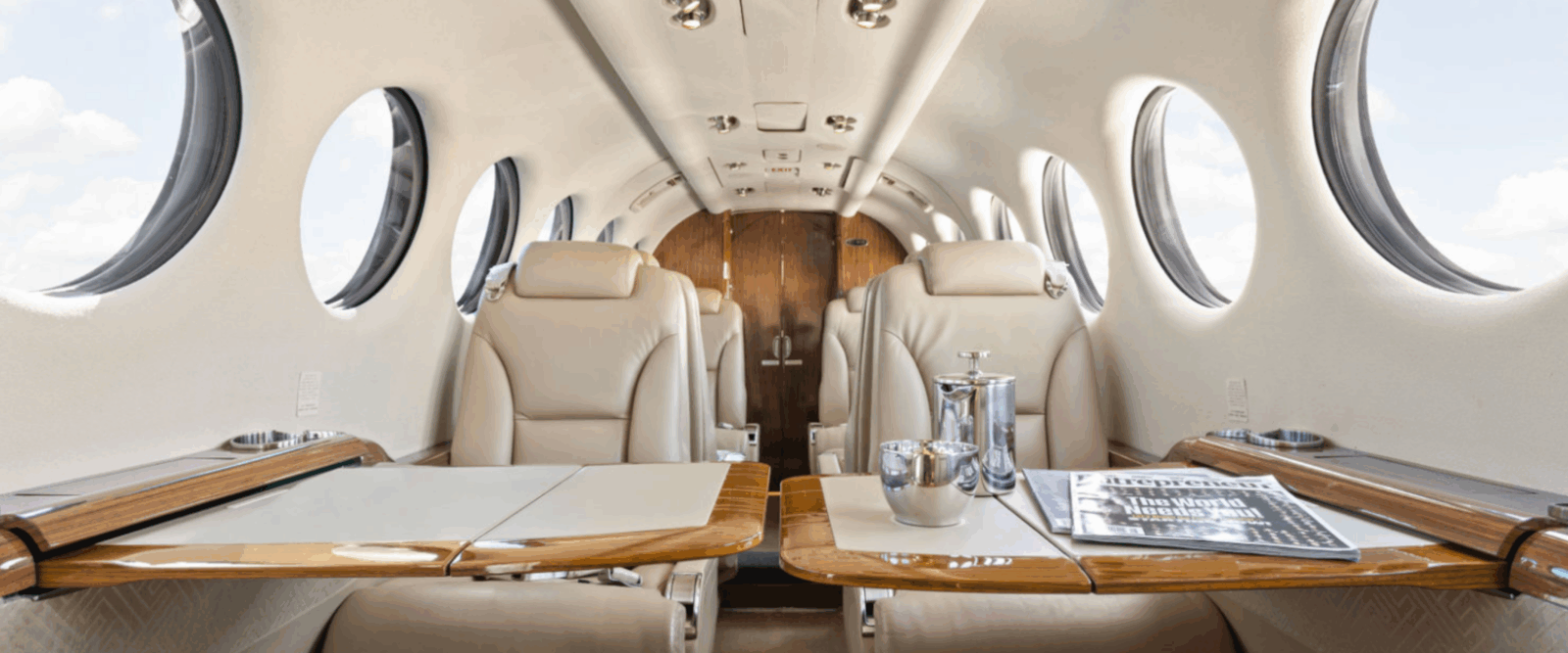 Intelligent Design: The Modern Cabin of the Beechcraft King Air 350i ...